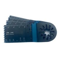 China 32x40mm Normal Shank Oscillating Multi Tool Blades HCS Japanese Teeth Fast Cutting Wood Plastic for sale