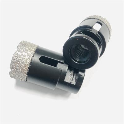 China Vacuum Brazed Diamond Core Bit 35mm M14 Dry Drilling for Tile Ceramic for sale
