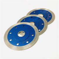 China 105mm Hot Press Mesh Turbo Diamond Tile Saw Blade for Ceramic Porcelain Cutting 22.23mm Arbor for sale