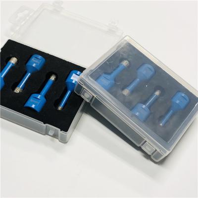 China M14 Thread Diamond Core Drill Bits 6-12mm Vacuum Brazed for Granite Marble Tile for sale