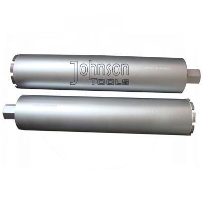 China 100mm Diamond Core Drill Bit for Reinforced Concrete - 4 Inch Diameter with 450mm Working Length for sale