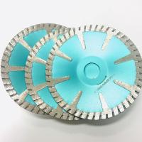 China 125mm Hot Pressed Sintered Diamond Saw Blade for Granite with 2.4x8mm Turbo Segments for sale