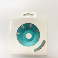 China 5-Inch Diamond Concave Saw Blade 125mm for Granite Stone Cutting - Hot Sintered Turbo Segment for sale