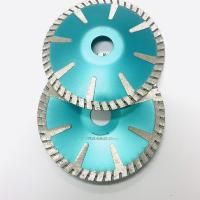 China 105mm Diamond Concave Saw Blade for Asphalt and Granite Cutting - 2.4x8mm Turbo Segments for sale