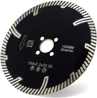 China 150mm Diamond Reciprocating Saw Blade for Concrete Cutting 22.23mm Arbor for sale