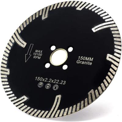 China 150mm Diamond Reciprocating Saw Blade for Concrete Cutting 22.23mm Arbor for sale