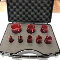 China SGS 68mm M14 Hollow Diamond Core Drill Bits Vacuum Brazed Low Heat for Tile Ceramic for sale