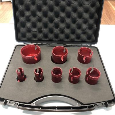China SGS 68mm M14 Hollow Diamond Core Drill Bits Vacuum Brazed Low Heat for Tile Ceramic for sale