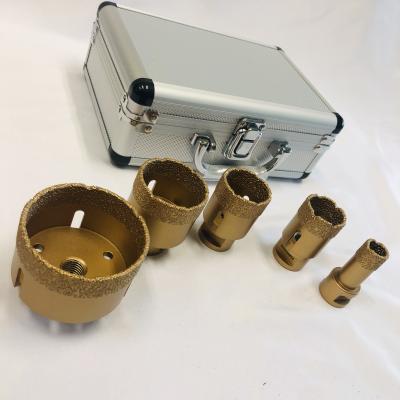 China M14 Vacuum Brazed 20mm Diamond Core Drill Bit for Tile Porcelain Hole Saw for sale