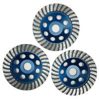 China 5 Inch 125mm Diamond Turbo Cup Grinding Wheel for Concrete 22.23mm Arbor for sale
