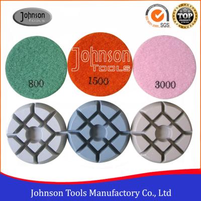 China 3 Inch 50 Grit Diamond Sanding Pads for Granite Concrete Polishing - 7 Grit Options Available for sale