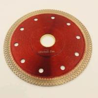 China SGS 125mm X Mesh Turbo Porcelain Tile Cutting Diamond Blade 5 Inch with 1.2x10mm Segment for sale