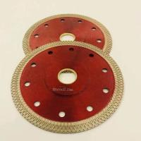 China SGS 125mm X Mesh Turbo Porcelain Tile Cutting Diamond Blade 5 Inch with 1.2x10mm Segment for sale