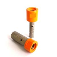 China M14 20mm Straight Diamond Tip Router Bits For Stone Cutting for sale