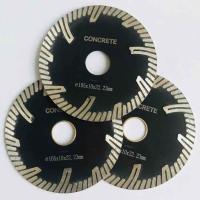 China 30CrMo 105mm Turbo Diamond Saw Blade Hot Press Sintered for Concrete Cutting for sale