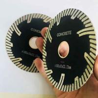 China 30CrMo 105mm Turbo Diamond Saw Blade Hot Press Sintered for Concrete Cutting for sale