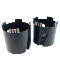 China 82mm M16 Thread Turbo Dry Core Drill Bit Laser Welded for Concrete Brick for sale