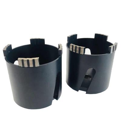 China 82mm M16 Thread Turbo Dry Core Drill Bit Laser Welded for Concrete Brick for sale