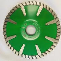 China OD125 125mm Hot Press Sintered Diamond Concrete Cutting Disc Turbo Segments 22.23mm for sale