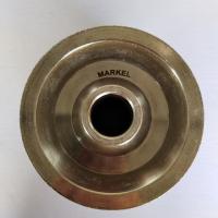 China Electroplated Diamond Profile Drum Wheel 140mm for Stone Edging Granite Marble for sale