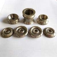 China Electroplated Diamond Edge Grinding Drum 140mm for Granite Marble Stone Profiling for sale