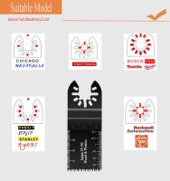 China TUV 35x40mm Japan Teeth Quick Release Oscillating Multi Tool Saw Blades for Wood Plastic Cutting for sale