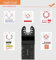 China 35x40mm HCS Quick Release Oscillating Multi Tool Oscillator Saw Blades Cutting Plastic for sale