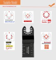 China 32x40mm Serrated HCS Oscillating Blade For  Plastic Cutting for sale