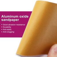 China 2.75 Inch Aluminum Oxide Longboard Sanding Sheets Roll for Wood Metal Auto Body for sale