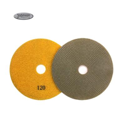 China 4 Inch D100mm Diamond Wet Polishing Pads for Granite Marble Stone for sale