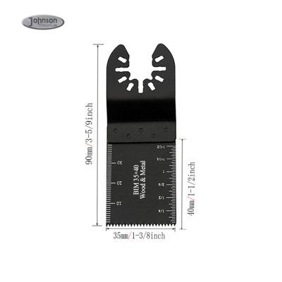 China BIM Oscillating Multi Tool Blade 35x40mm for Cutting Nails Wood Metal for sale