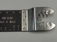 China BIM Oscillating Multi Tool Blade 35x40mm for Cutting Nails Wood Metal for sale