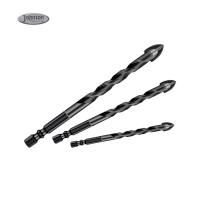 China Quick Release Hex Shank Tungsten Carbide Drywall Drill Bit 3-12mm for Glass Metal for sale