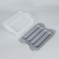 China BPA Free Plastic Hot Dog Cooker Steamer with Customized Color and Side Dish Compartment for sale