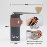 China Convenient and Europe Design Style Outdoor Portable Folding Manual Coffee Grinder Sets for sale