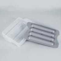 China BPA Free Plastic Hot Dog Cooker Steamer with Customized Color and Side Dish Compartment for sale