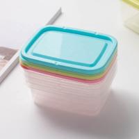 China Space-saving Mini Plastic Food Storage Containers for Refrigerator and Microwave for sale