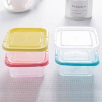 China Space-saving Mini Plastic Food Storage Containers for Refrigerator and Microwave for sale