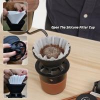 China Convenient and Europe Design Style Outdoor Portable Folding Manual Coffee Grinder Sets for sale