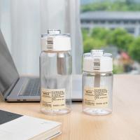 China Applicable People Adults Transparent Plastic Water Bottle with Customised Material for sale