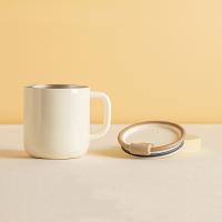 China Coffee Mugs Office Table Top Tea Cup Birthday Gift 420ML with Lid Heat Preservation for sale