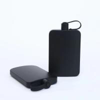 China American Style Outdoor Activity 500ml Stainless Steel Notebook Hip Flask with Custom Logo for sale