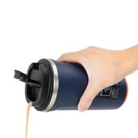 China American Style 510ML Customized Logo Mug Personalized Insulated Coffee Suction Mug for sale