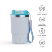 China Stainless Steel 16oz Tumbler with Vacuum Insulated Coffee Cup BPA-free Lid Customized for sale