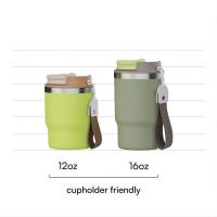 China Stainless Steel 16oz Tumbler with Vacuum Insulated Coffee Cup BPA-free Lid Customized for sale