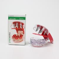 China Stocked Cherry Pitter Remover for up to 6 Cherries Portable Cherry Seed Removal Tool for sale