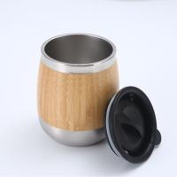 China 450ml Bamboo Stainless Steel Cup CLASSIC Design Style and HANDGRIP Accessories for Your for sale