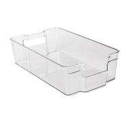 China Food Storage Package Square Plastic Kitchen Container for Fridge Drawer Organizer for sale