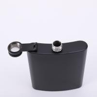 China Portable Stainless Steel Camping Hip Flask Leakproof Whiskey Gift Set for Outdoor Fun for sale