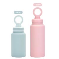 China Sports Insulated Stainless Steel Water Bottle with Cell Phone Mount Stand Magnetic Holder Sustainable for sale